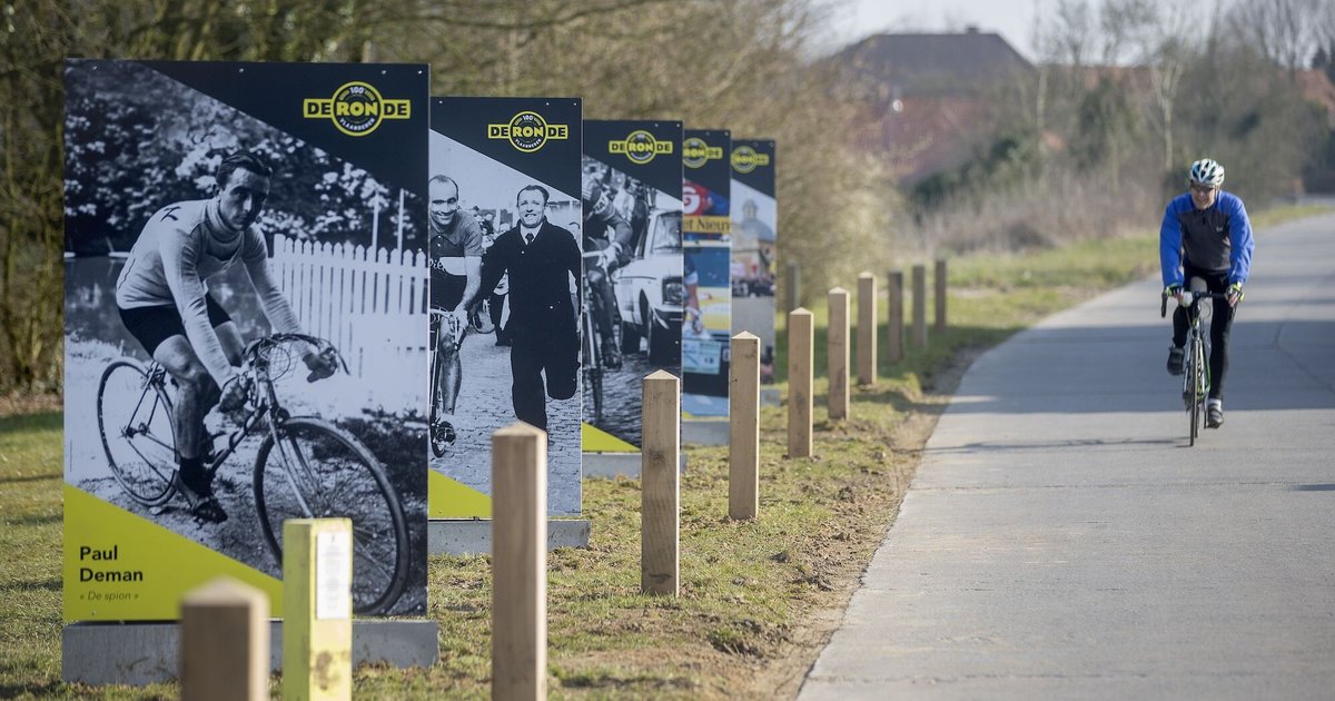 Tour of Flanders cycling route: blue circuit | Routen